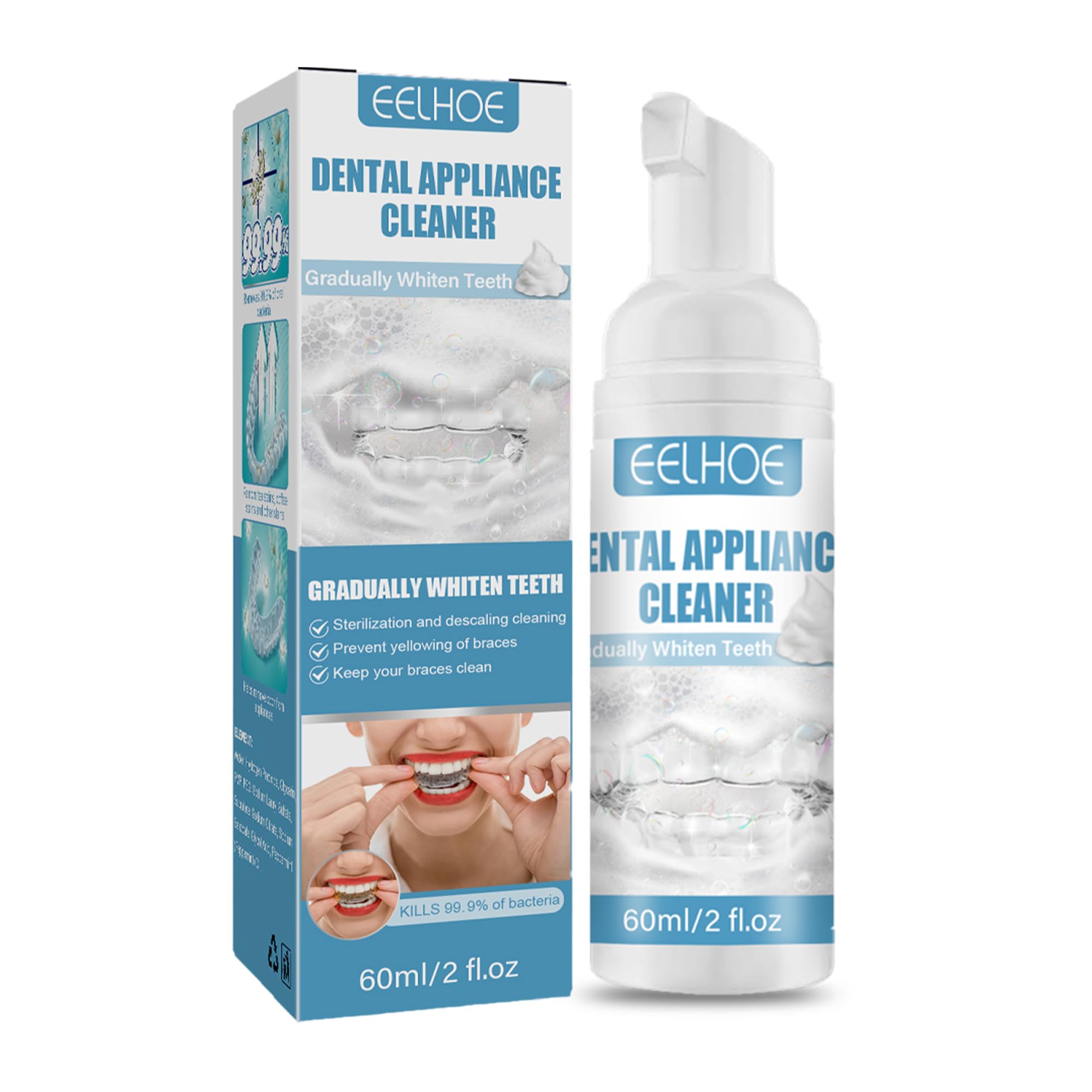 Amazon.com : Retainer Cleaner, Aligner and Retainer Cleaner, Invisalign ...