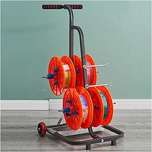 Amazon.com: JYXYXSCP Wire Spool Rack,Spool Cable Dispenser Spool Rack ...