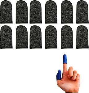 Amazon.co.jp: 12 Pcs Finger Sacks for Games, Sound Games, Thumb and ...