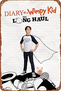 Amazon.com : Diary of a Wimpy Kid: The Long Haul Poster Sign Metal Tin ...
