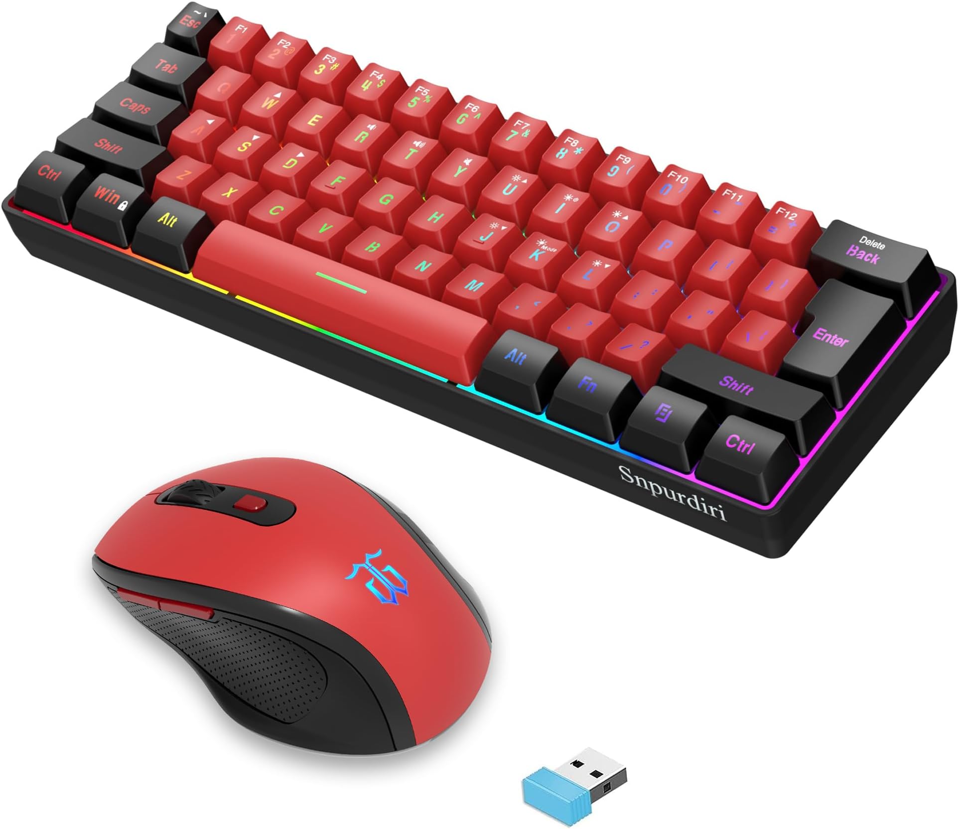 Amazon.com: MSI Forge GK100 Combo – Gaming RGB Keyboard & Mouse Set, 19 ...