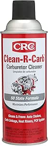 CRC Clean-R-Carb Carburetor Cleaner (50 State Formula), 12 Wt Oz, 05379 ...