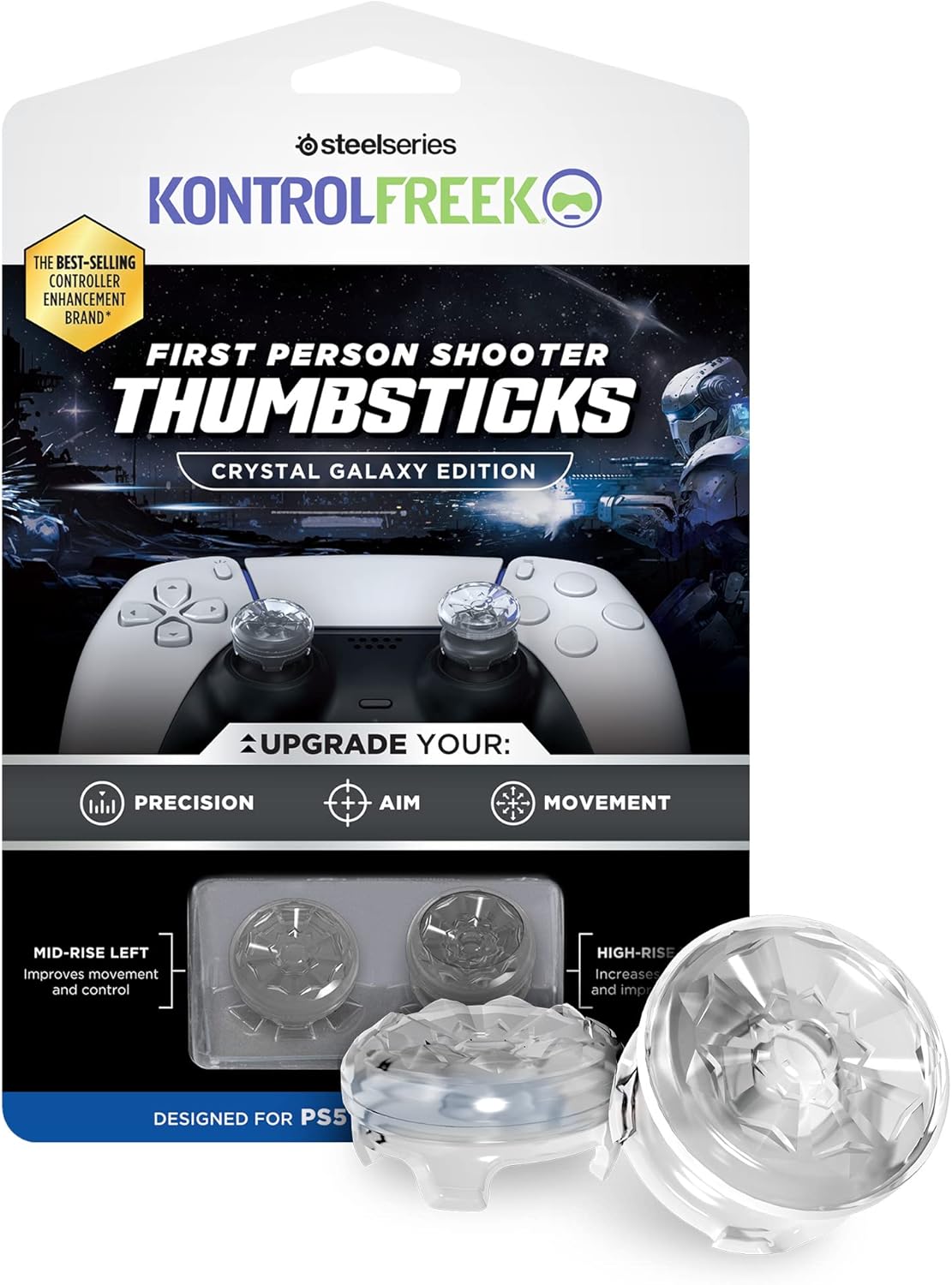 Amazon.com: KontrolFreek FPS Freek Galaxy Crystal for PlayStation 4 ...