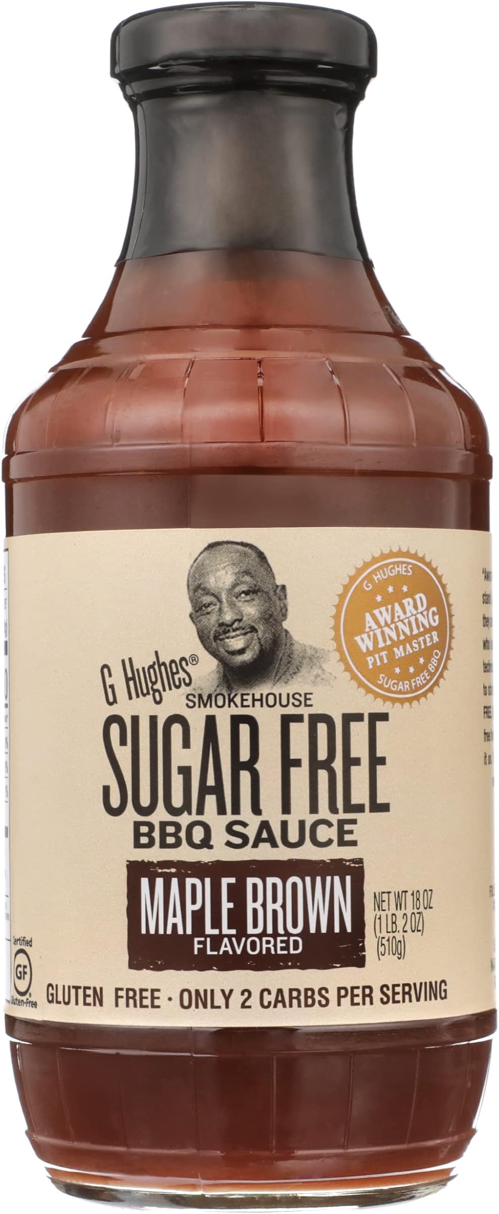 Amazon.com : G Hughes Original Sugar Free BBQ Sauce - Sugar Free ...