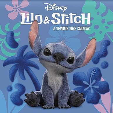 2026 Lilo and Stitch Live Action Wall Calendar: Trends International ...