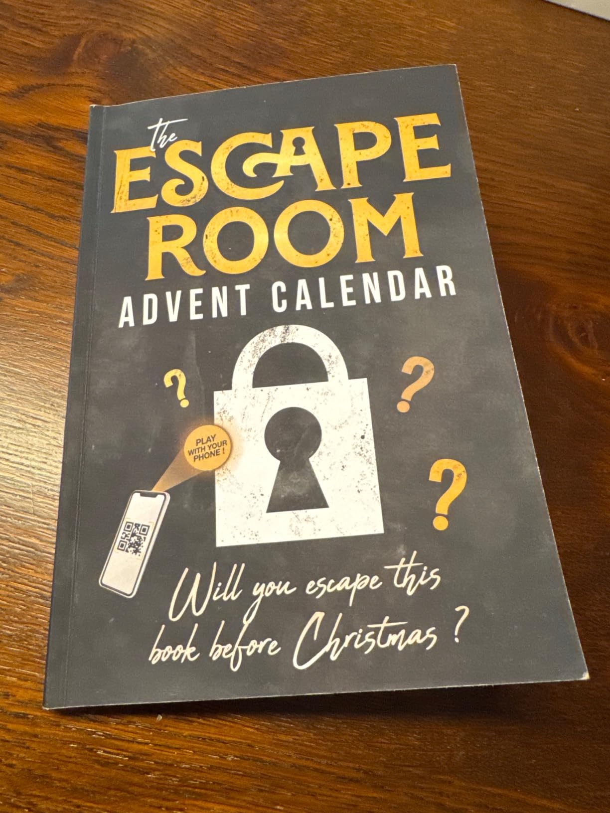 The Escape Room Advent Calendar: Puzzle book for adults with 24 ...