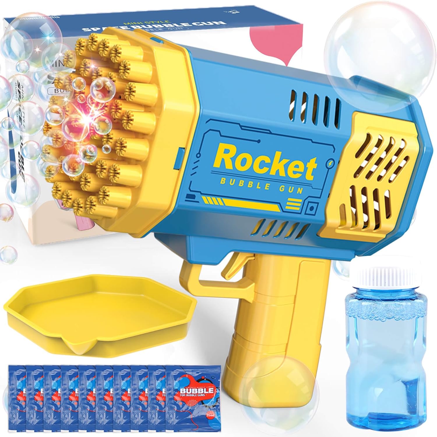 Amazon.com: JONEG Toys for 3-8 Year Old Boys Girls: Bubble Machine for ...