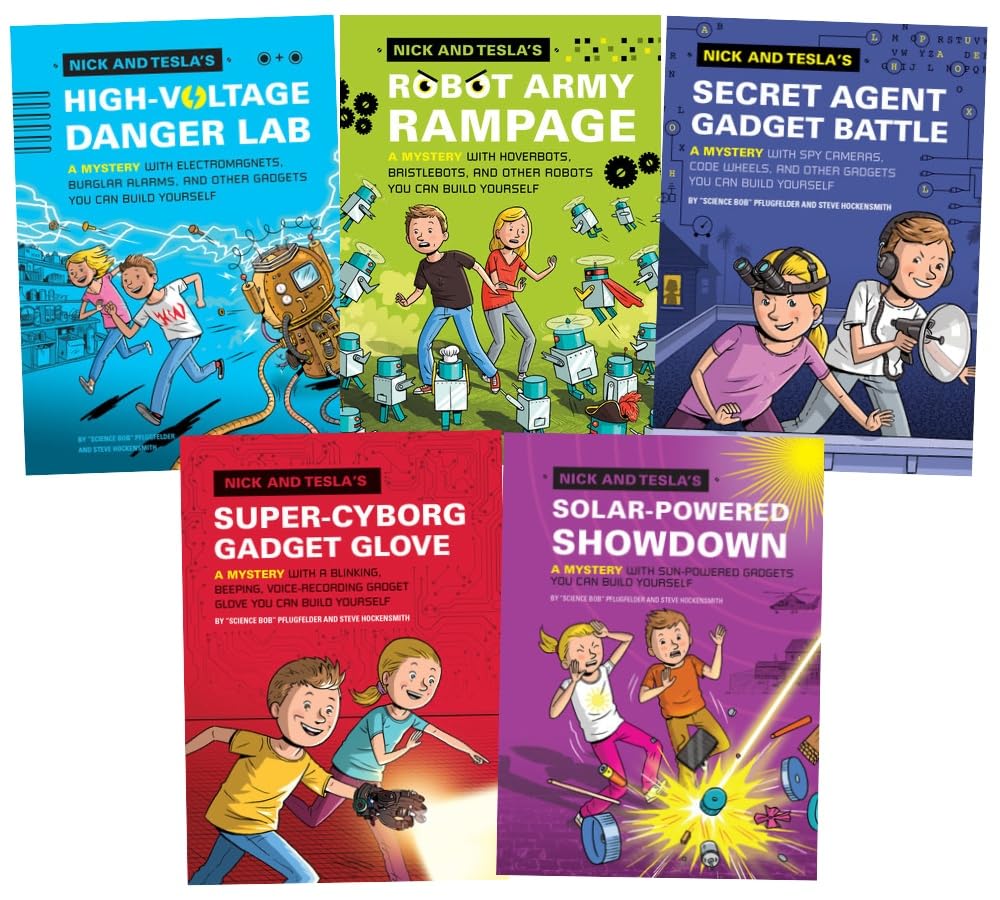 Nick and Tesla Series 5 Books Set - Nick and Tesla's High-Voltage ...