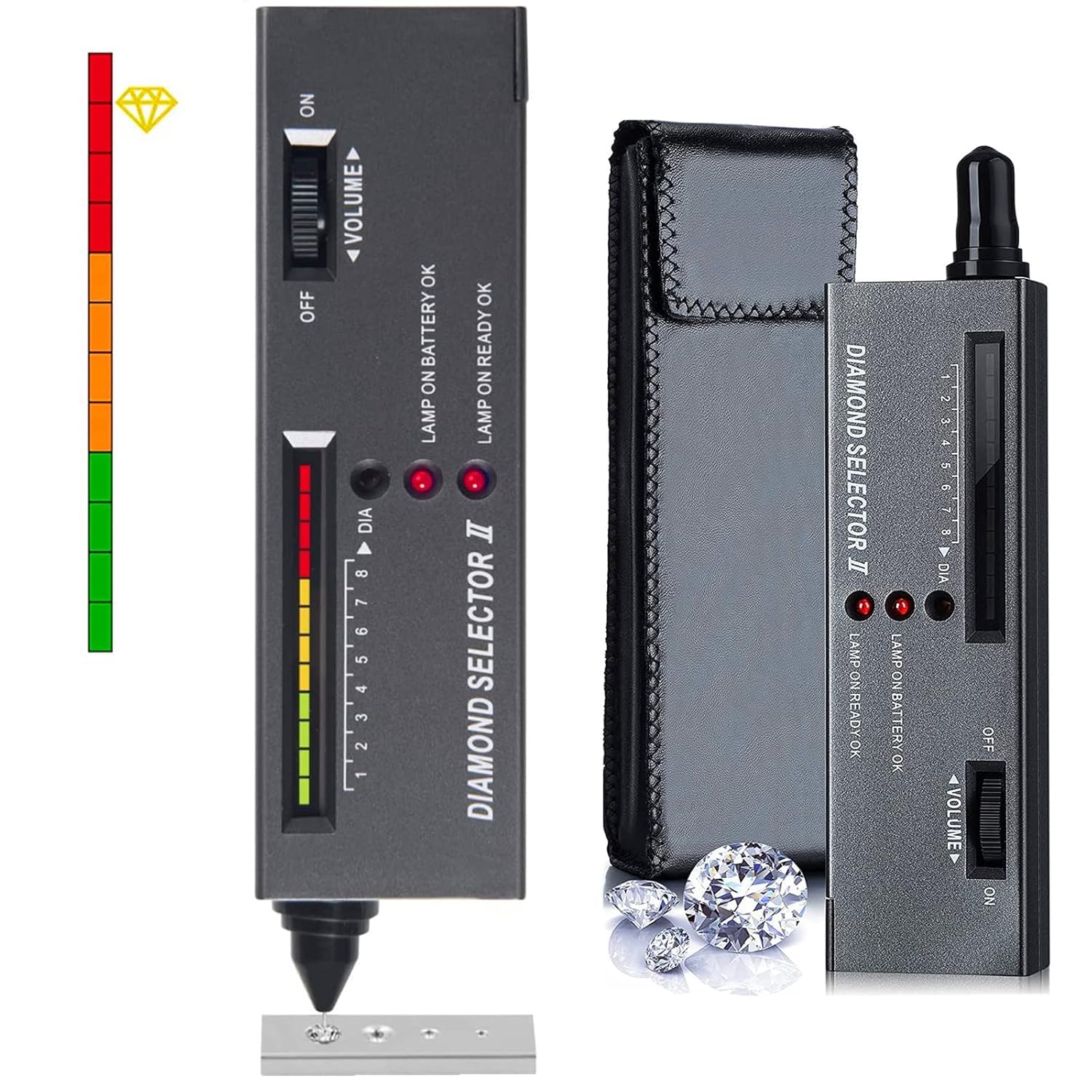 Amazon.com: Diamond Tester High Accuracy Diamond Tester Pen ...
