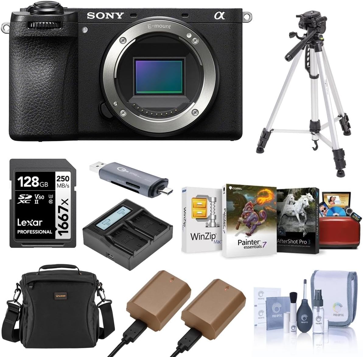 Amazon.com : Sony Alpha a6700 Mirrorless Camera Body Bundle with ...