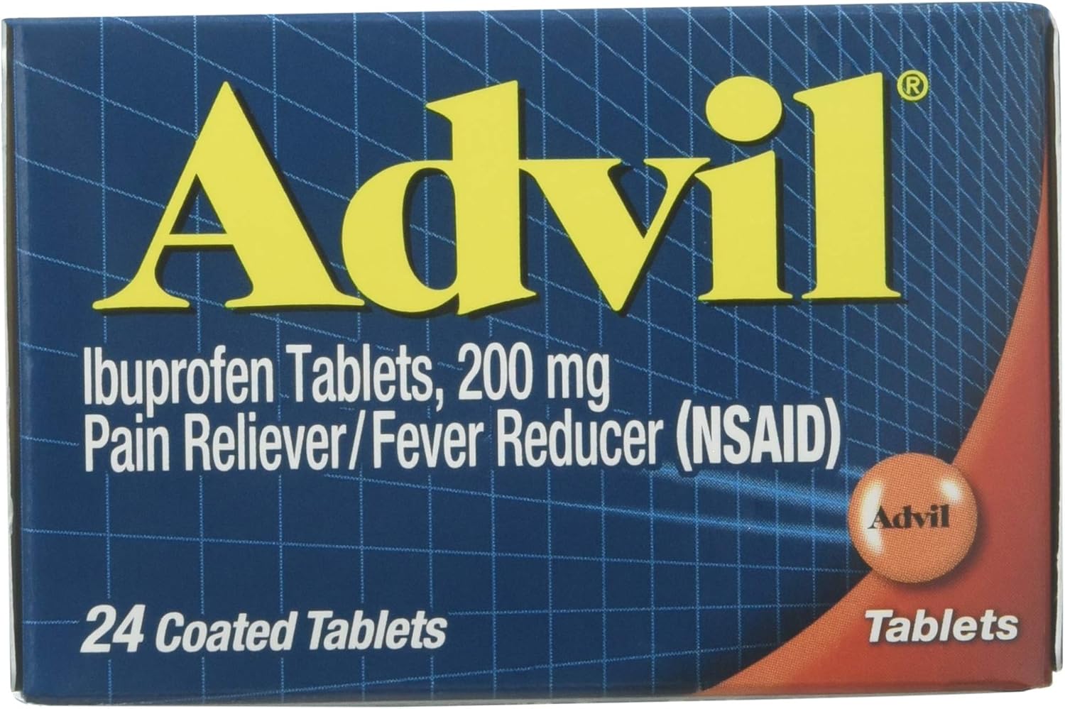 Buy Advil 200 mg Coated Tablets 24 ea Pack of 5 Online at Lowest Price ...