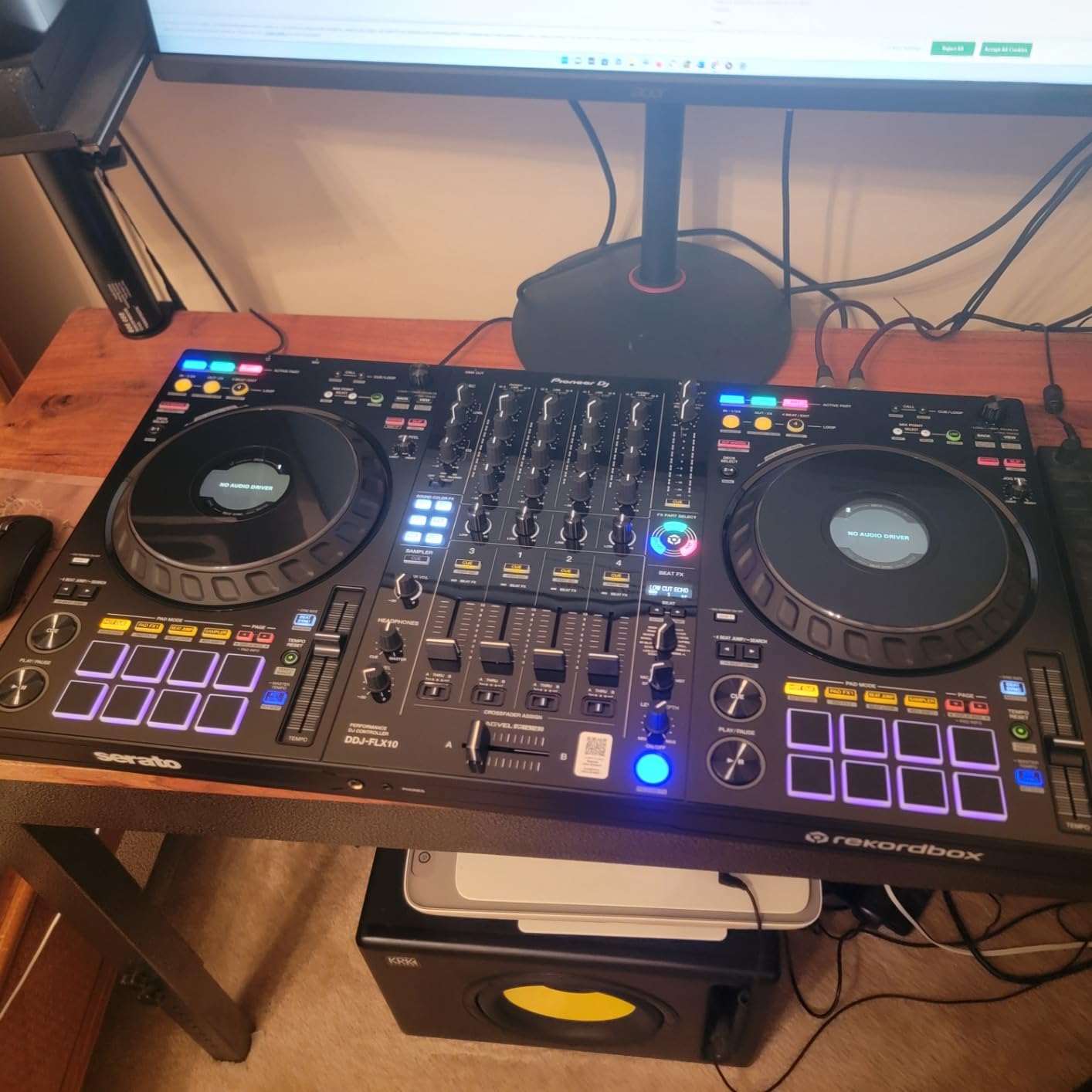 $52/mo - Finance Pioneer DJ DDJ-FLX10 4-deck DJ Controller | Buy Now ...