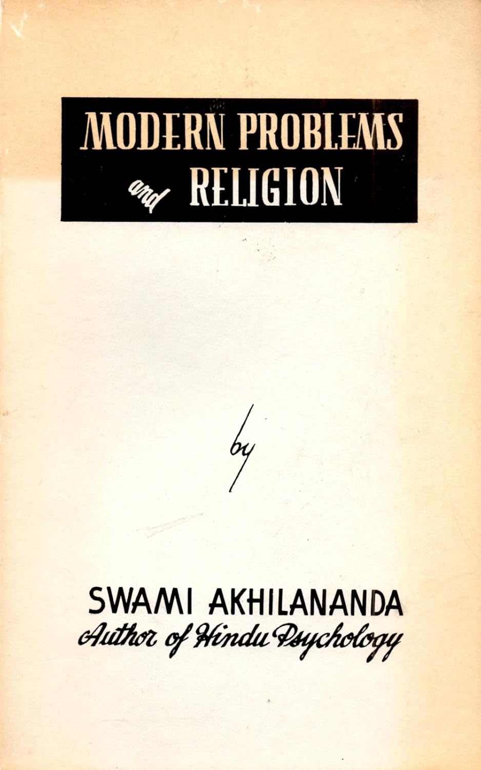 Buy Modern Problems and Religion Book Online at Low Prices in India ...
