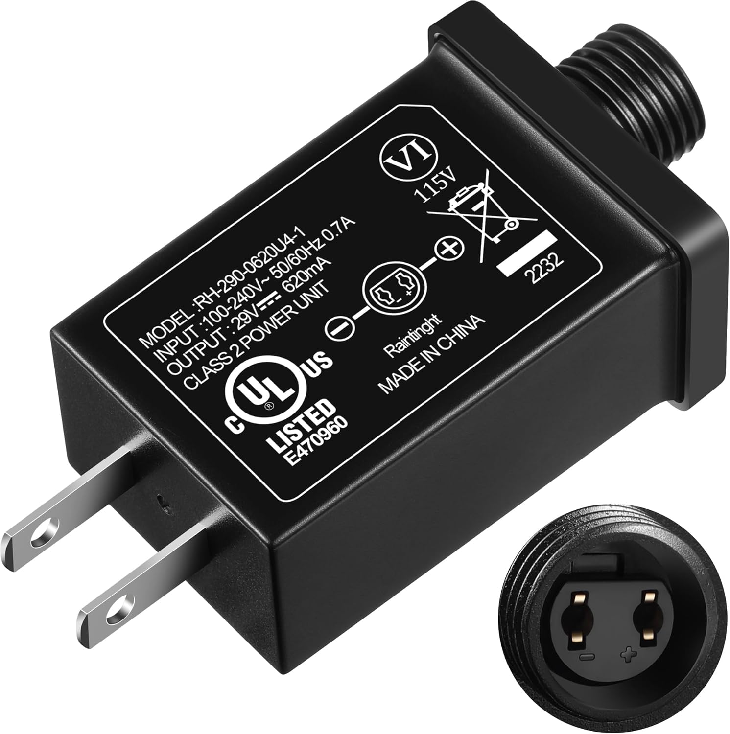 Amazon.com: Feekoon 29V 18W Class 2 LED Power Supply Transformer ...