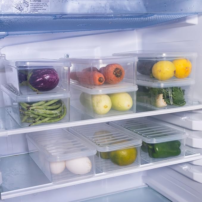 Stysol 2 Food Grade Plastic Fridge Storage Container, Food Container ...