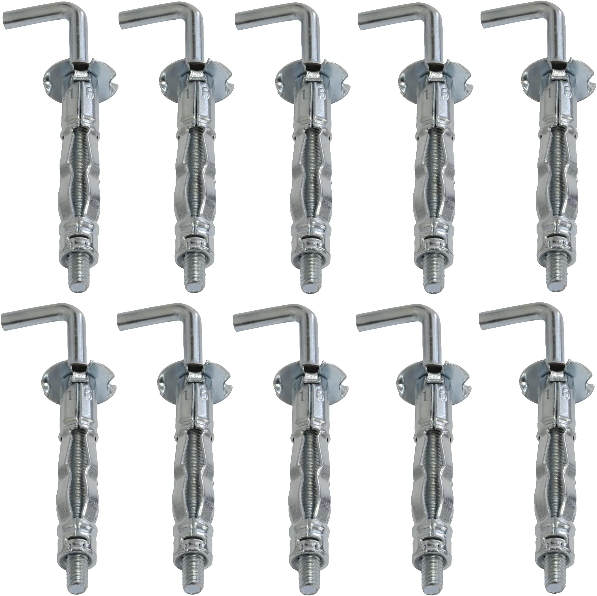 AERZETIX - C62901 - Lot de 10 - Cheville à Expansion Ø8x38 mm avec ...