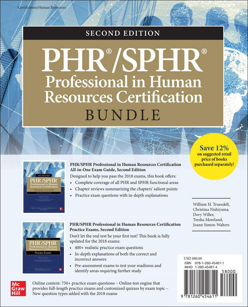 PHR/SPHR Professional in Human Resources Certification All-in-One Exam ...