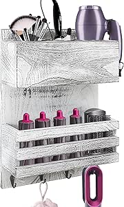Hair Tool Organizer Wall Mount: Holders & Dispensers: Amazon.com.au