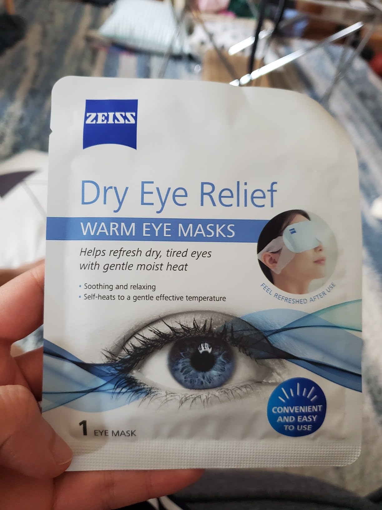 Amazon.com: ZEISS Warm Eye Masks, 10 Count for Dry Eye Relief : Beauty ...