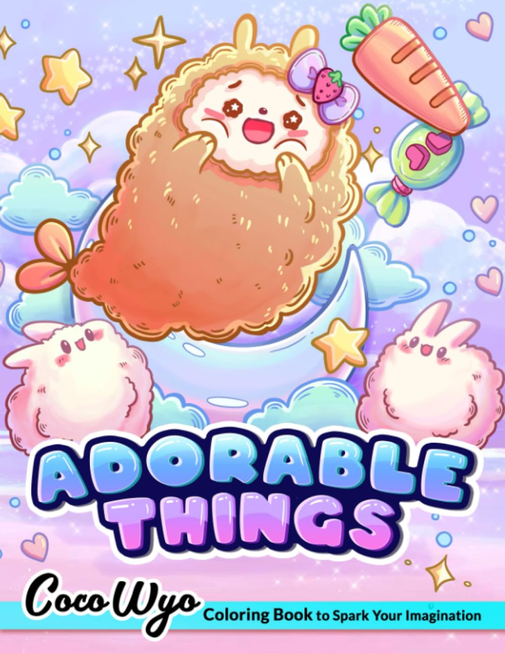 Amazon.com: Adorable Things: Coloring Books with Cute Animals, Items ...
