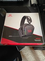 Amazon.com: Redragon H868 3-Mode Wireless RGB Gaming Headset, 7.1 Surround Sound, 40 mm Drivers ...