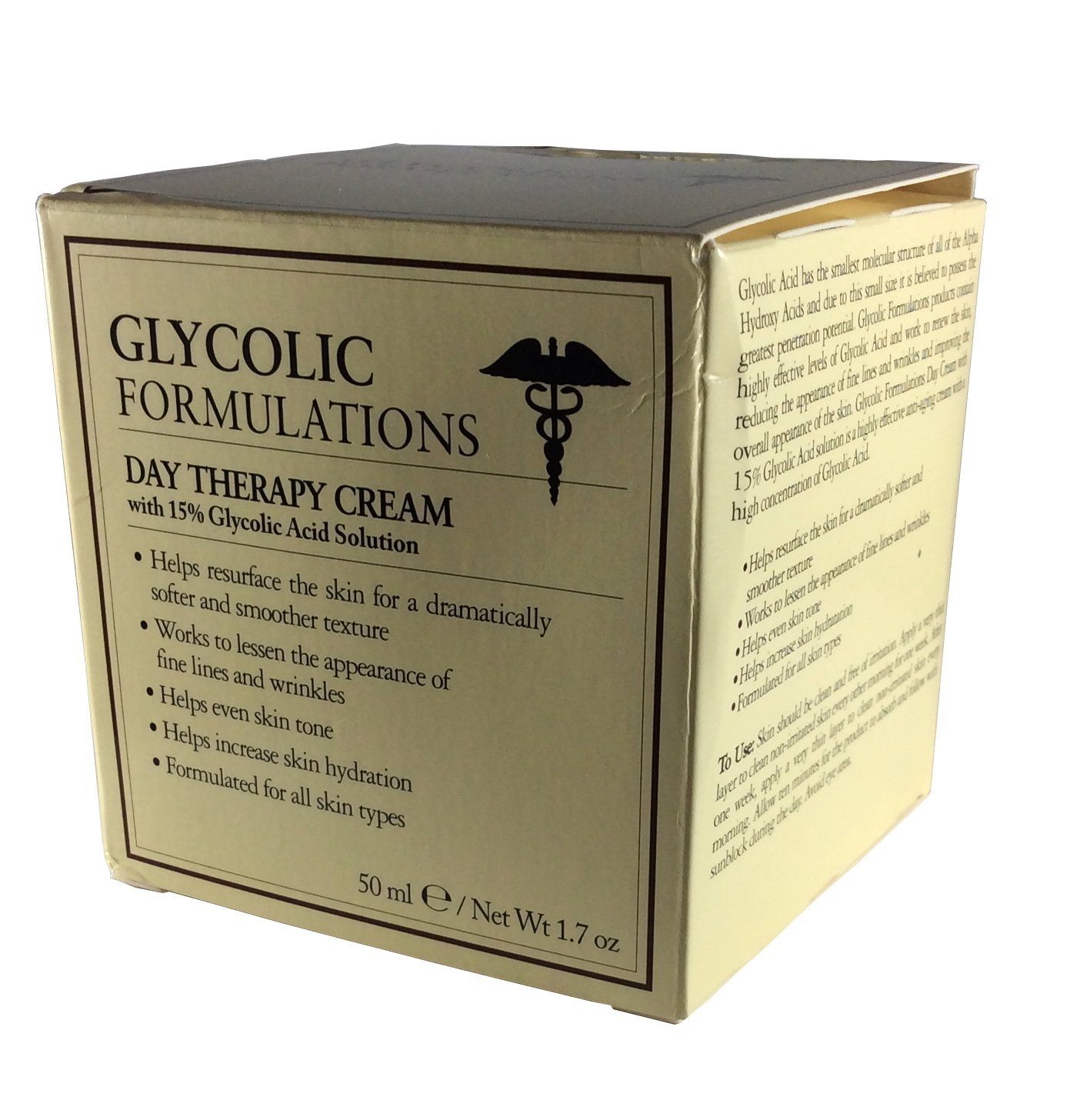 Amazon.com: Glycolic Formulations Day Therapy Cream with 15% Clycolic ...