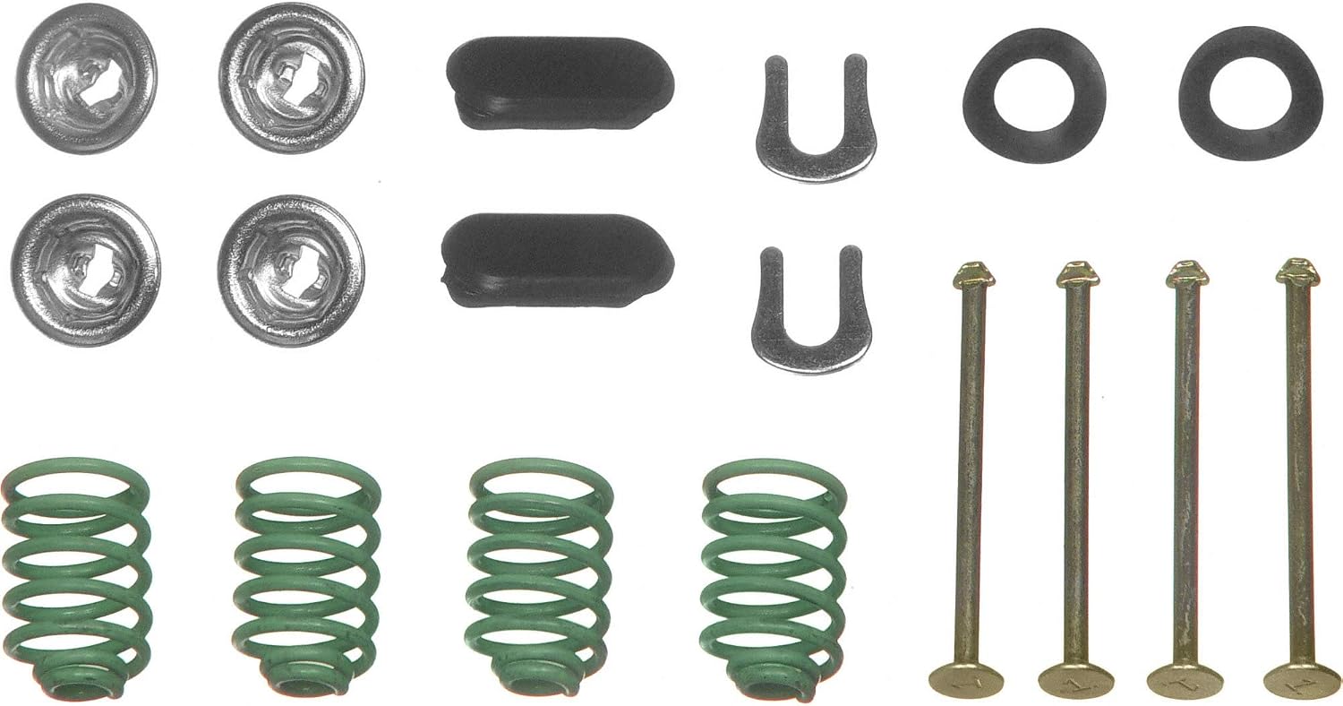Amazon.com: Wagner H4043 Rear Brake Hold Down Spring Kit : Automotive