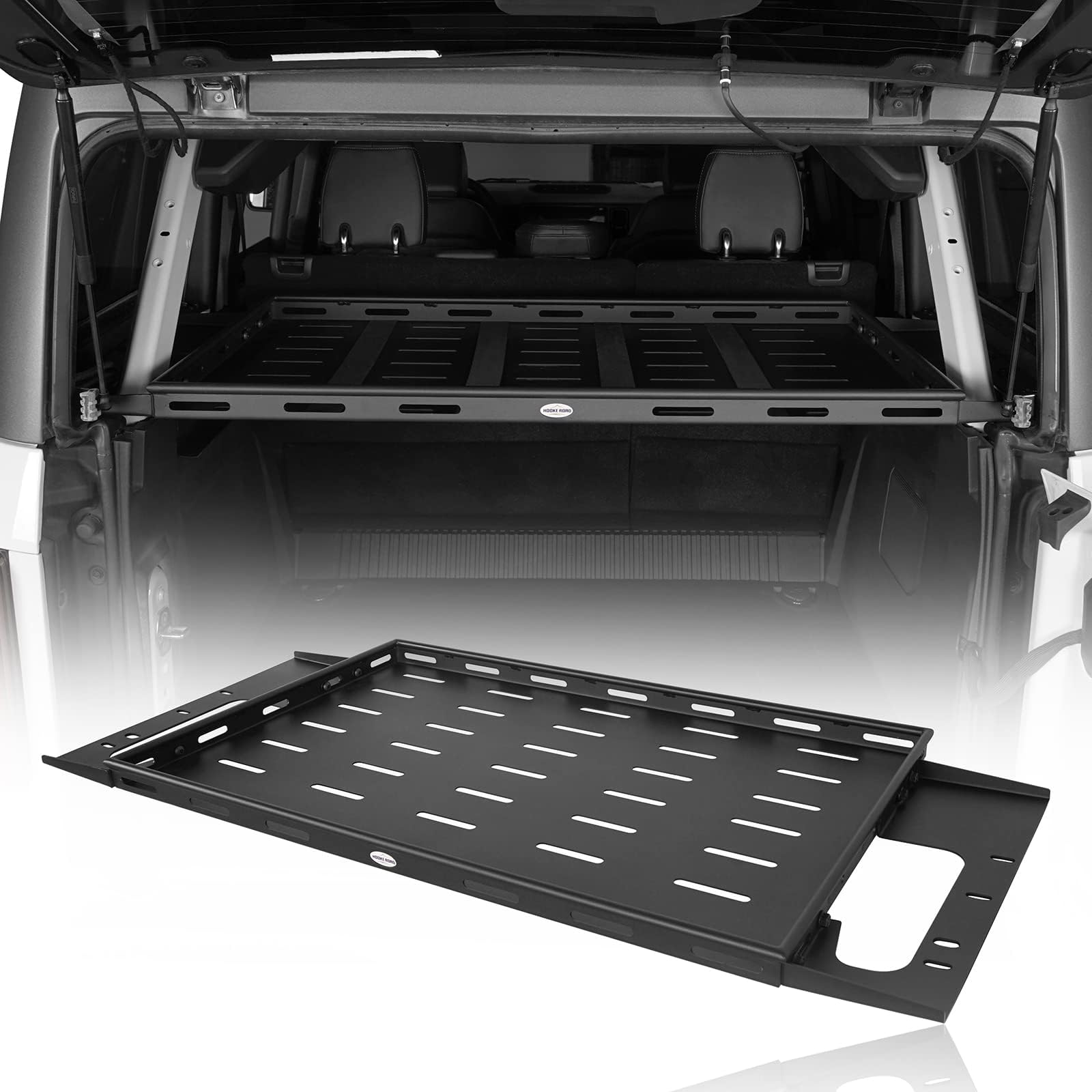 Amazon.com: u-Box Bronco Rear Cargo Rack Interior Trunk Organizer ...