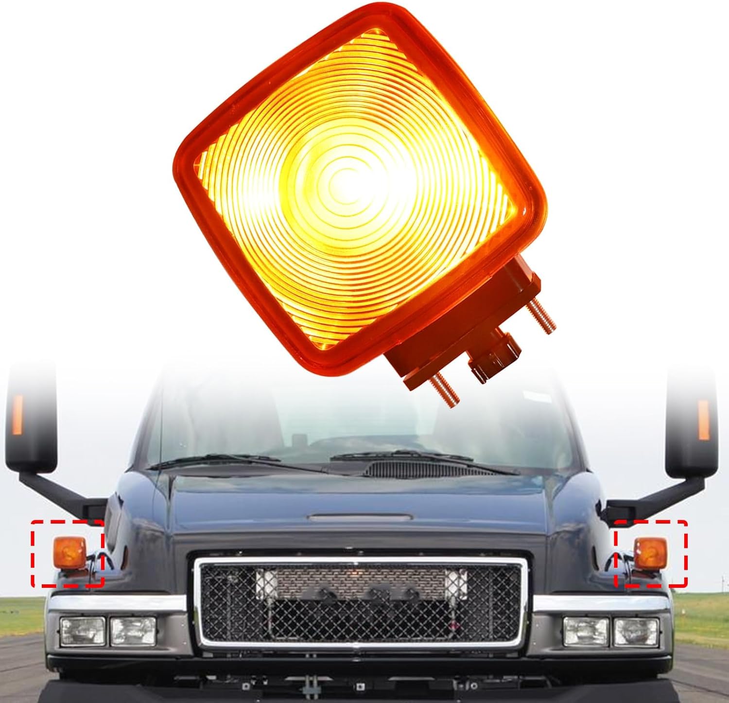 Amazon.com: SecosAutoparts Turn Signal Lamp fit for Chevy Chevrolet ...