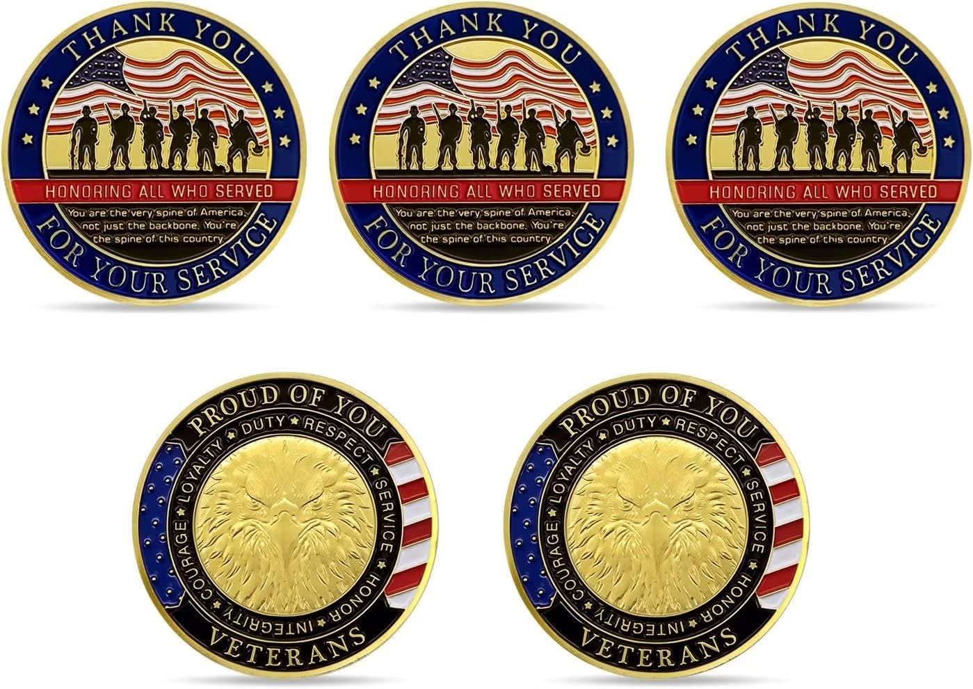 Amazon.com : PiaoHao Thank You for Your Service Military Appreciation ...