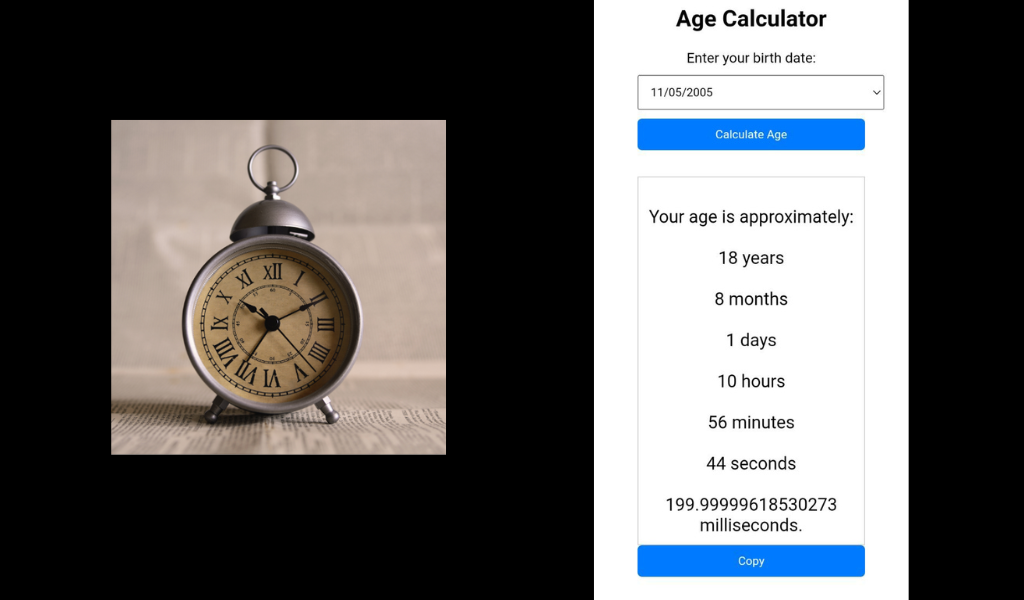 Age Calculator - App on Amazon Appstore