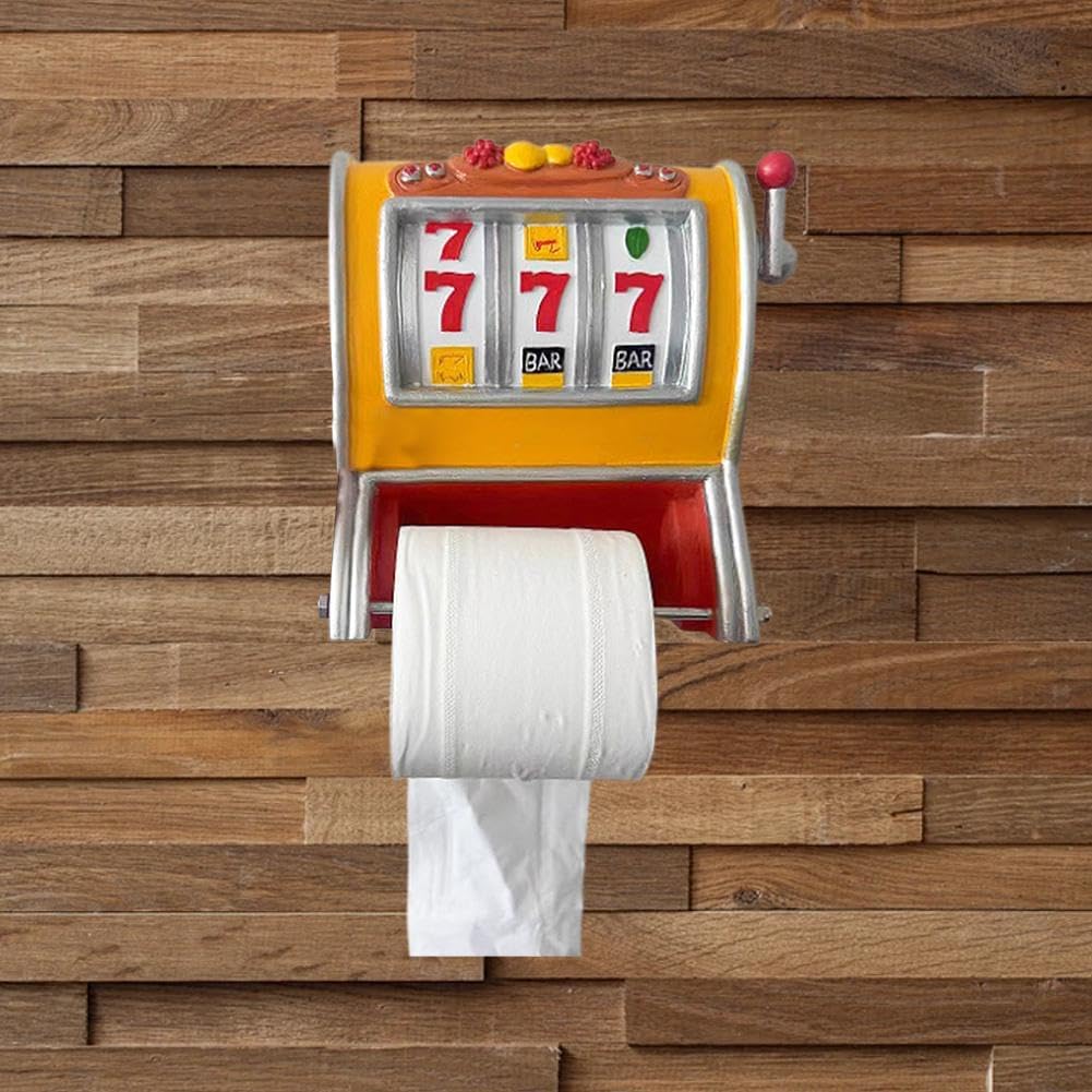 Slot Machine Toilet Roll Holder,Retro Paper Roll Storage,Fun Slot ...