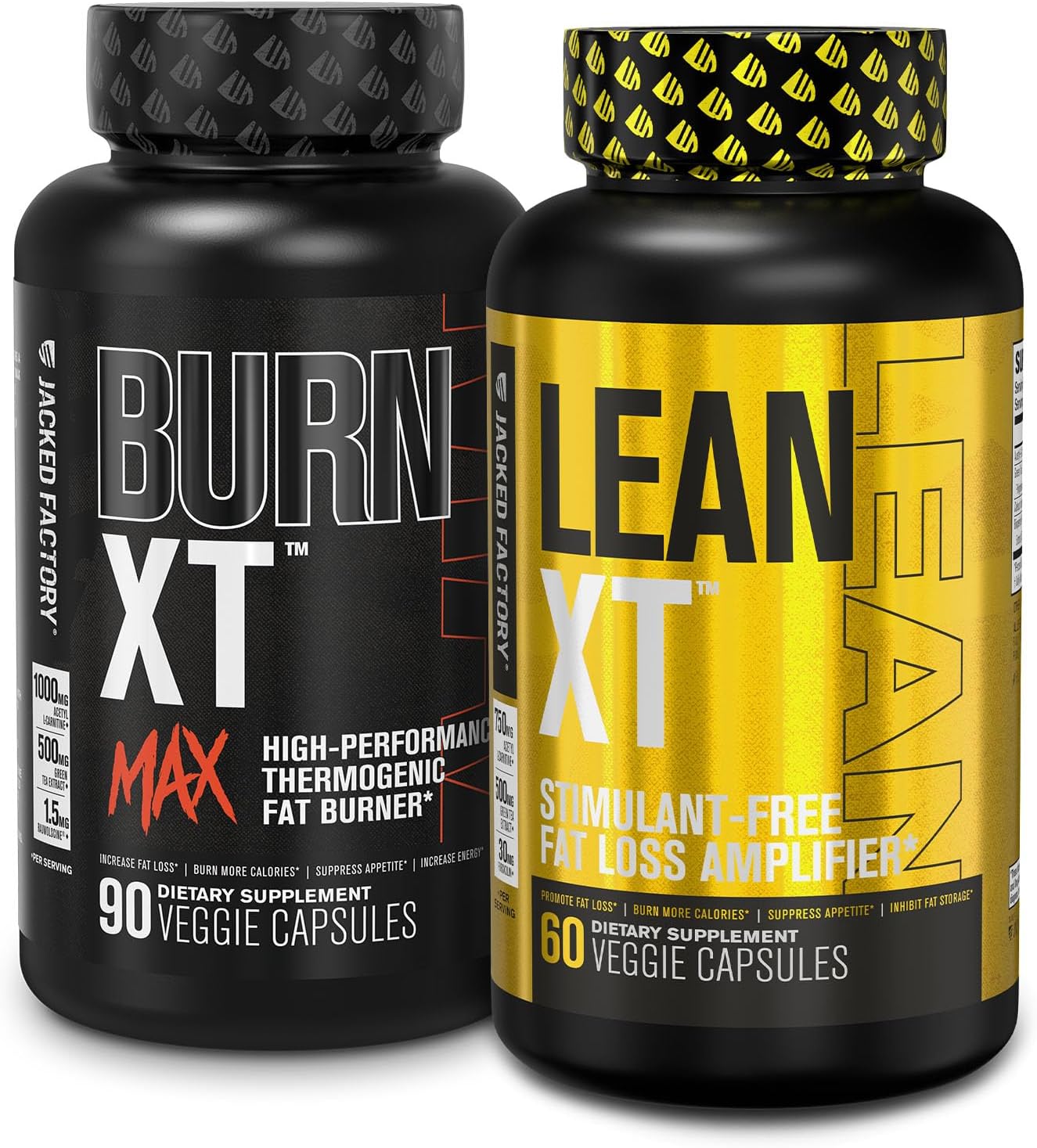 Amazon.com: Jacked Factory Fat Burning Stack | Burn XT Max High ...