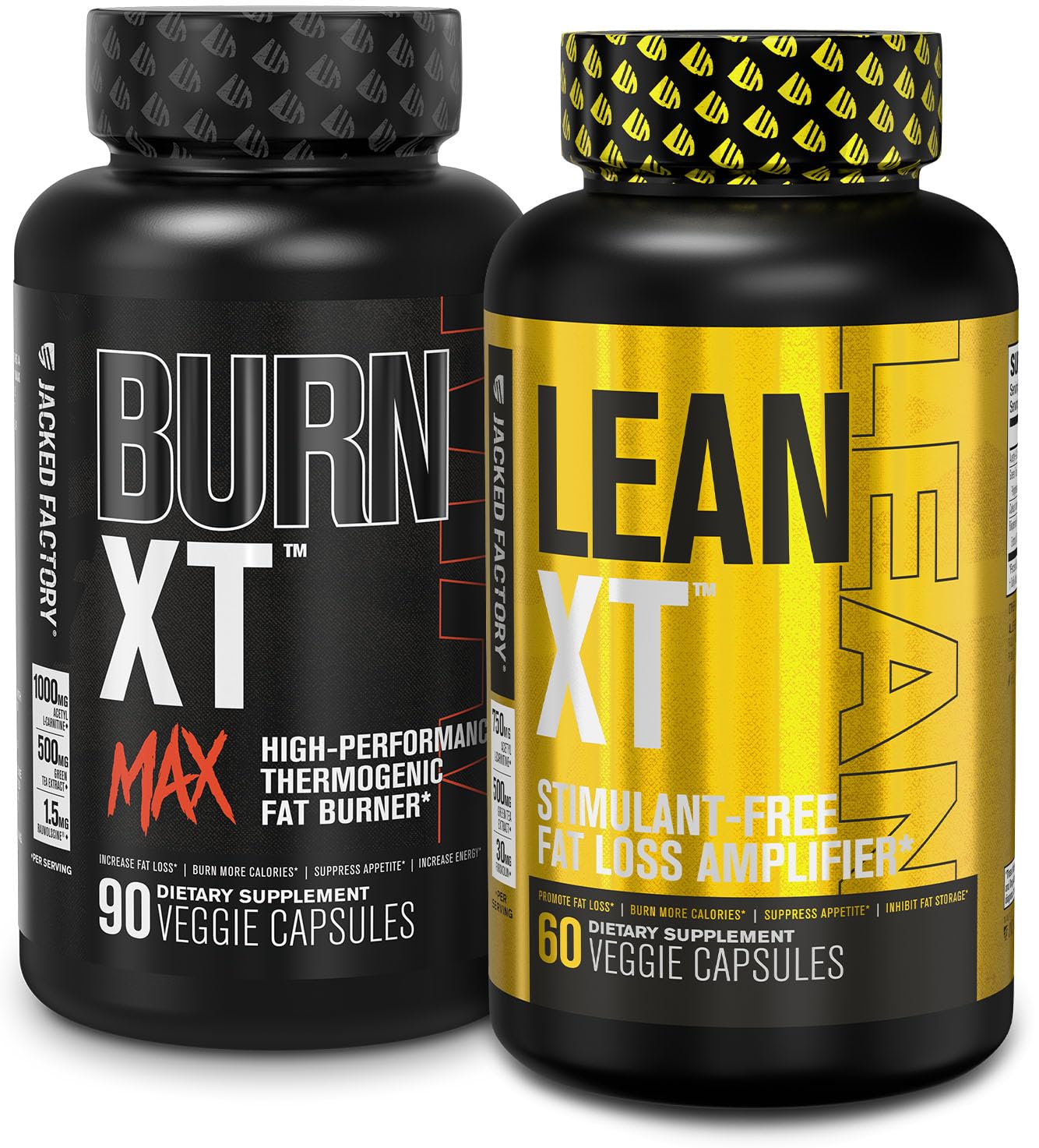 Amazon.com: Jacked Factory Fat Burning Stack | Burn XT Max High Performance Fat Burner (90 ...