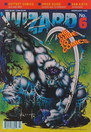 Amazon.com: Wizard: The Comics Magazine #6A VF ; Wizard comic book ...