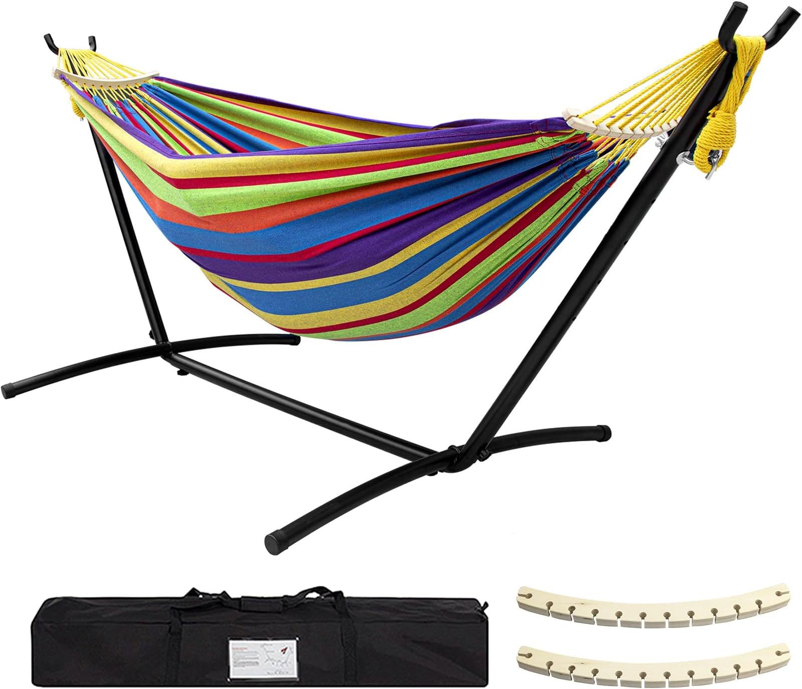 Amazon.com : Portable Hammock – Space Saving Outdoor Foldable Free ...