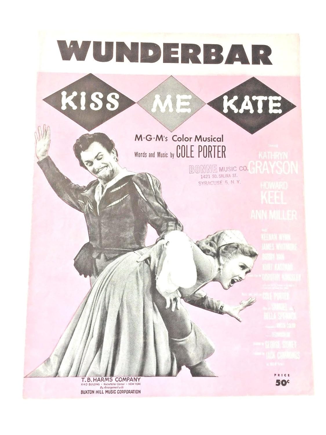 Wunderbar - ORGAN SHEET MUSIC WITH LYRICS: Cole Porter: Amazon.com: Books