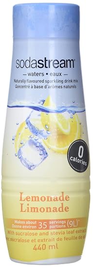 Amazon.com : SodaStream Waters Lemonade Mix 440ml : Grocery & Gourmet Food