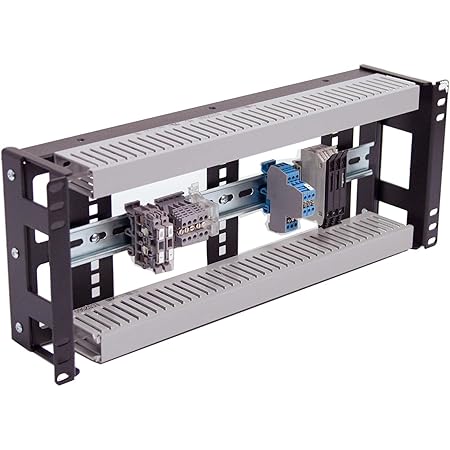 Amazon.com: IRP1043D Rackmount 4U Low Profile Din Rail Panel 3.78 inch ...