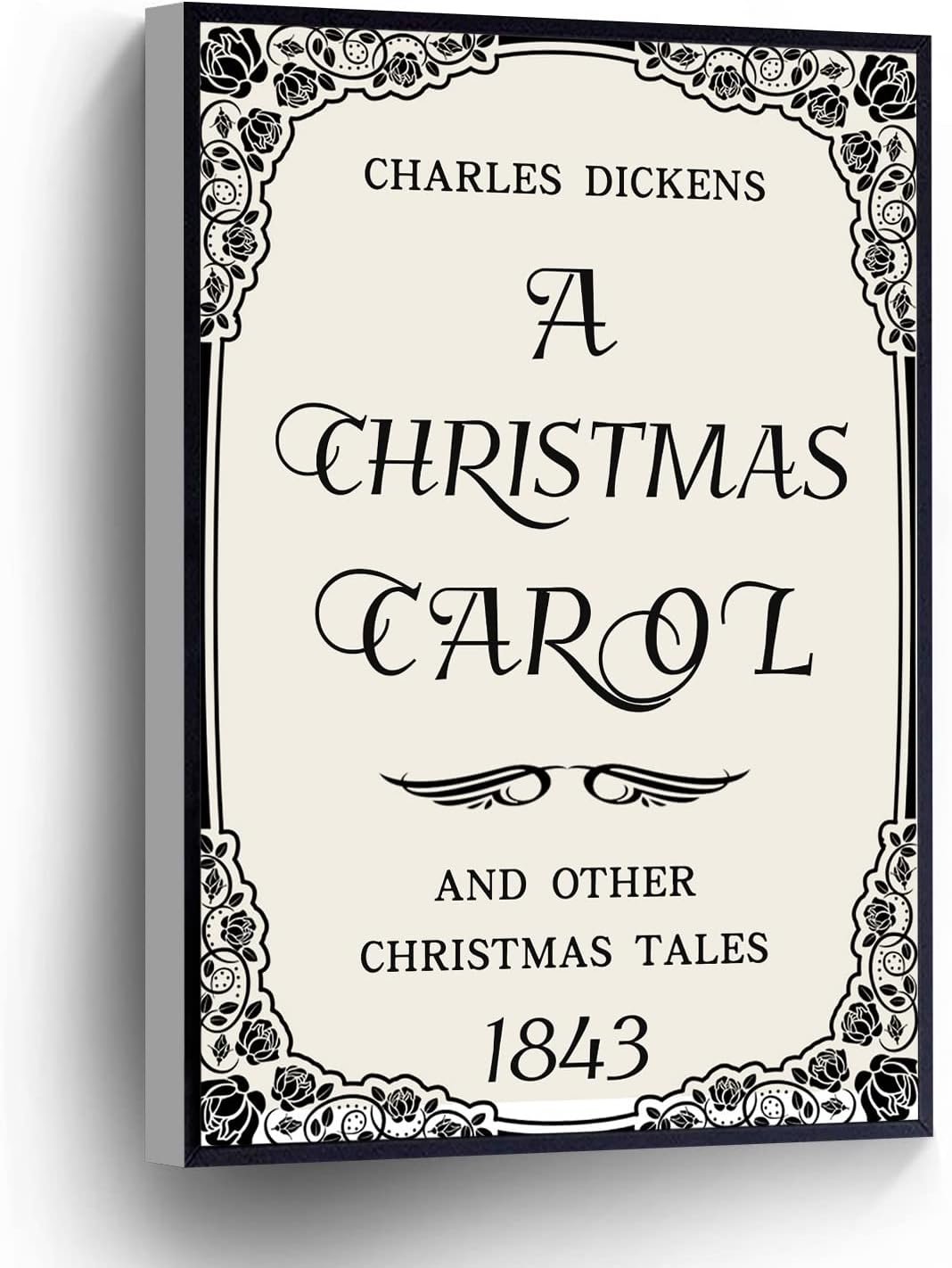 Amazon.com: PUCHYUCT A Christmas Carol Canvas Wall Art Holiday Poster ...