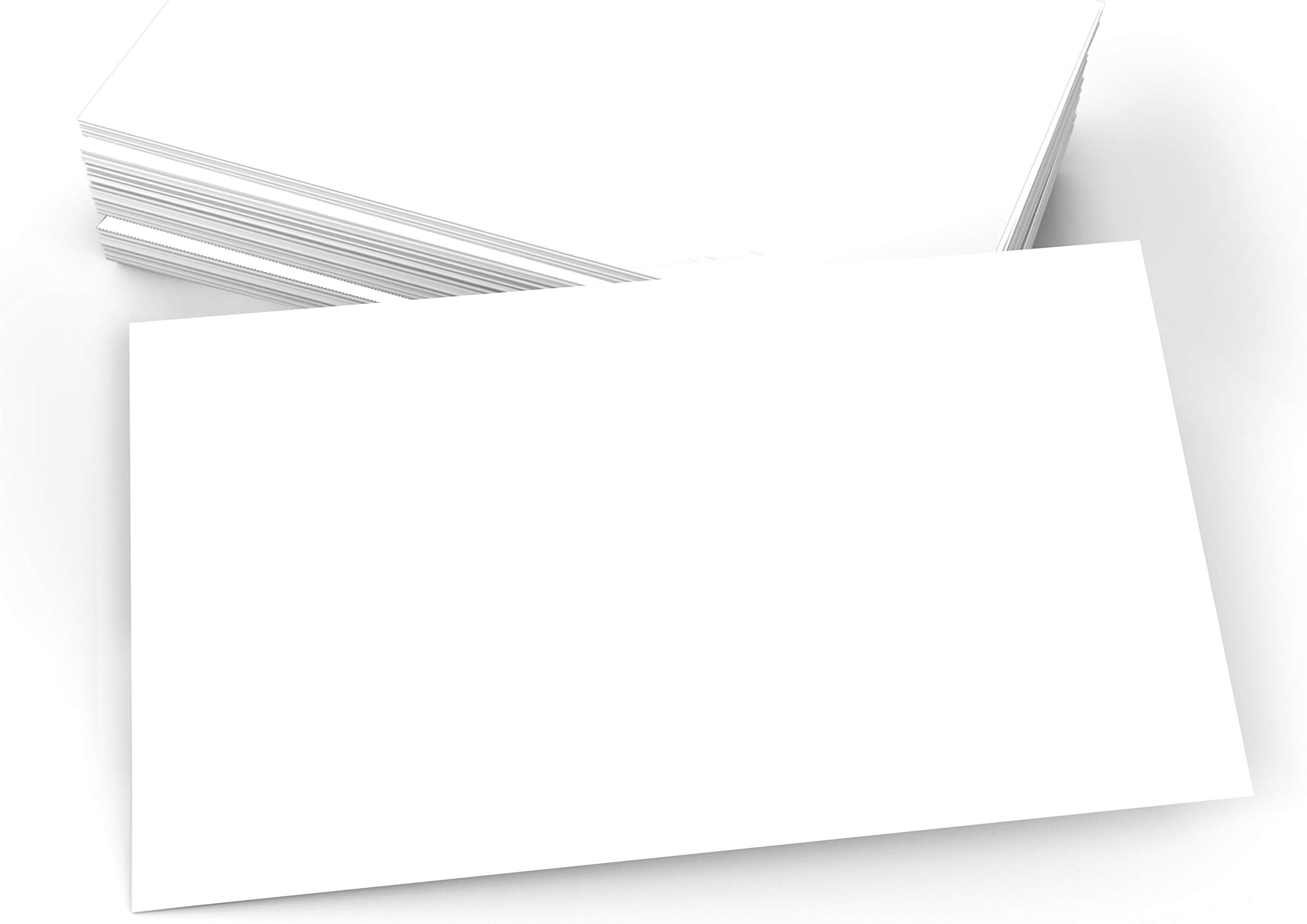 Amazon.com : 321Done 3.5 x 5 Small Blank White Cards (Set of 50 ...