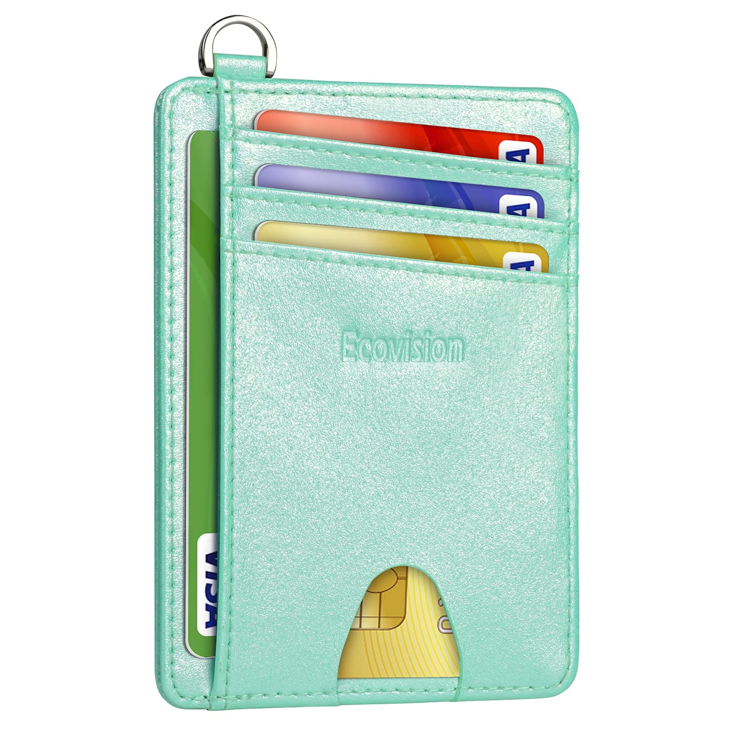 EcoVision Slim Minimalist Front Pocket Wallet, RFID Blocking Credit ...