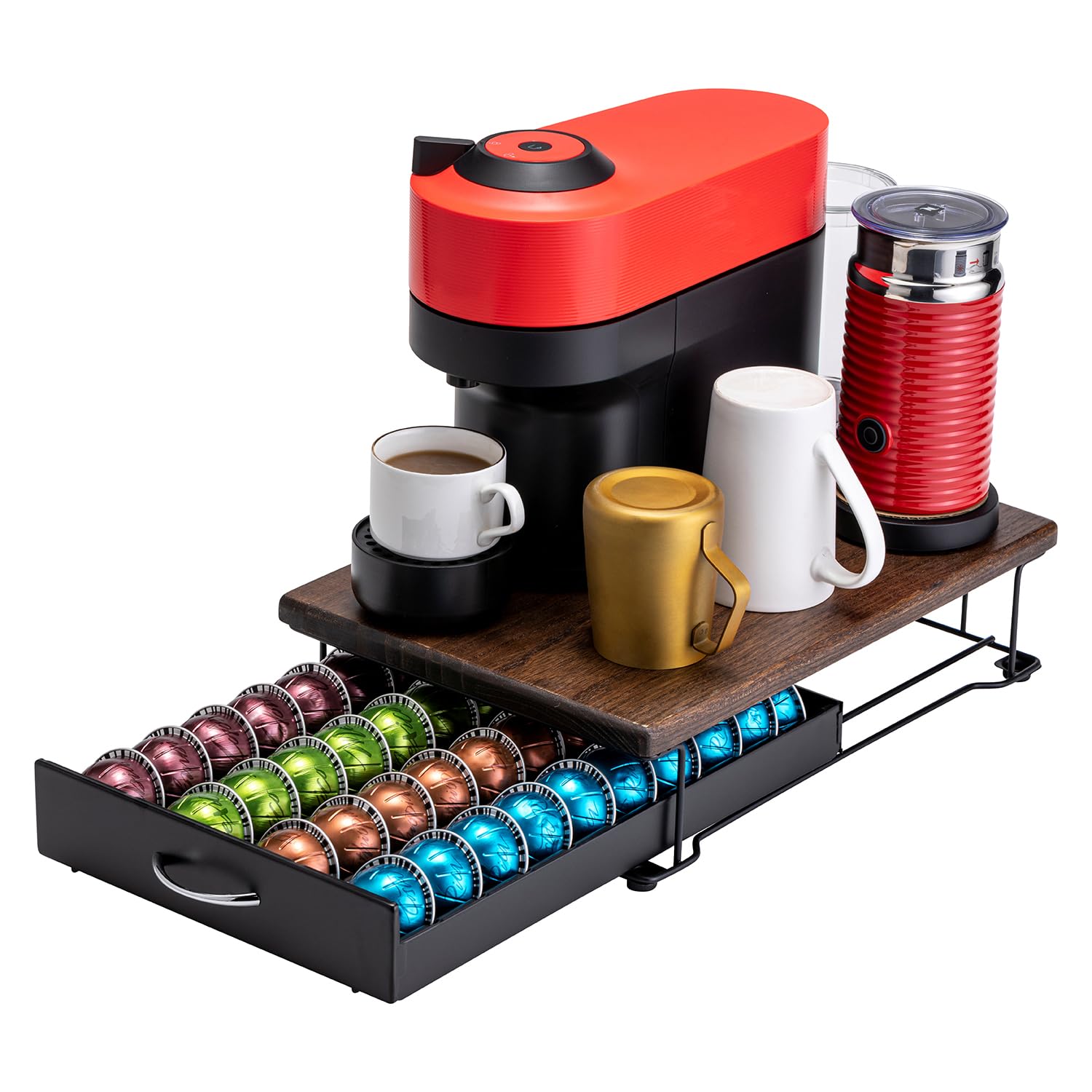 Amazon.com: Flagship for Nespresso Pod Drawer Vertuo Pod holder Coffee ...