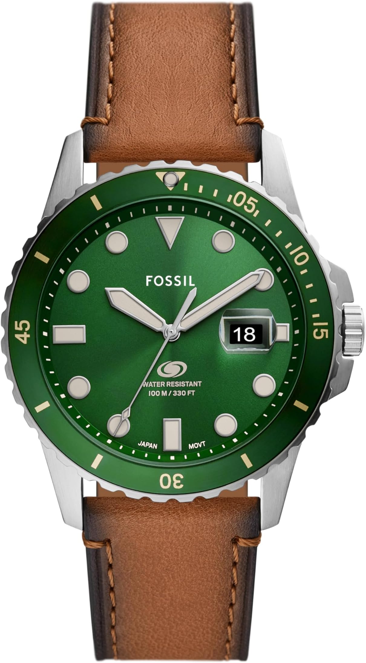 Reloj FS5907 Fossil Neutra de acero inoxidable 304 en color plateado ...