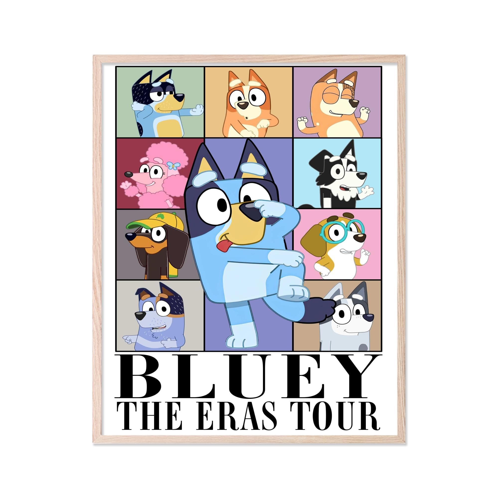 Buy BigWig Prints Bluey - Bluey Art, Bluey Room Decor for Girls, Bluey ...