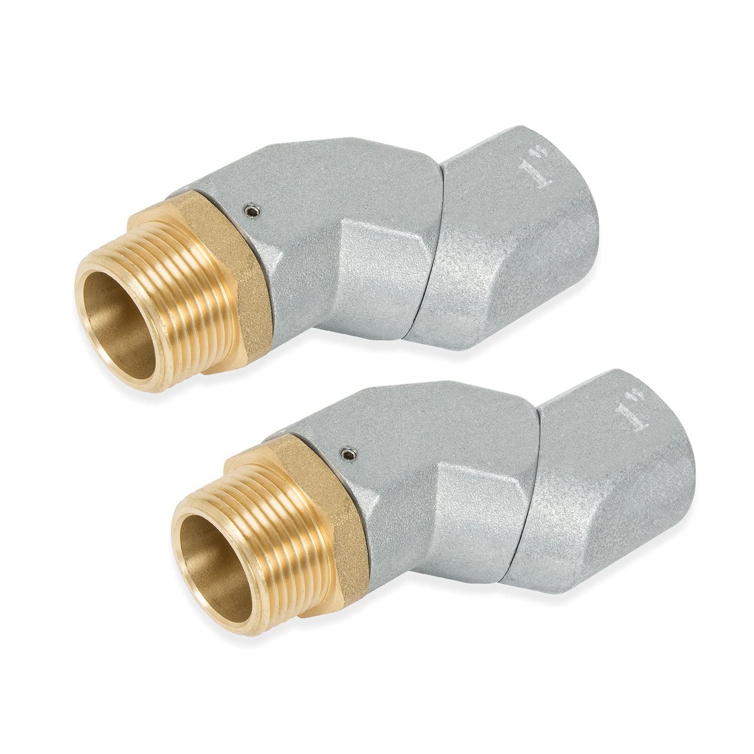 Snapklik.com : 2 PCS 1" NPT Fuel Hose Swivel Fuel Transfer Swivel 360 ...