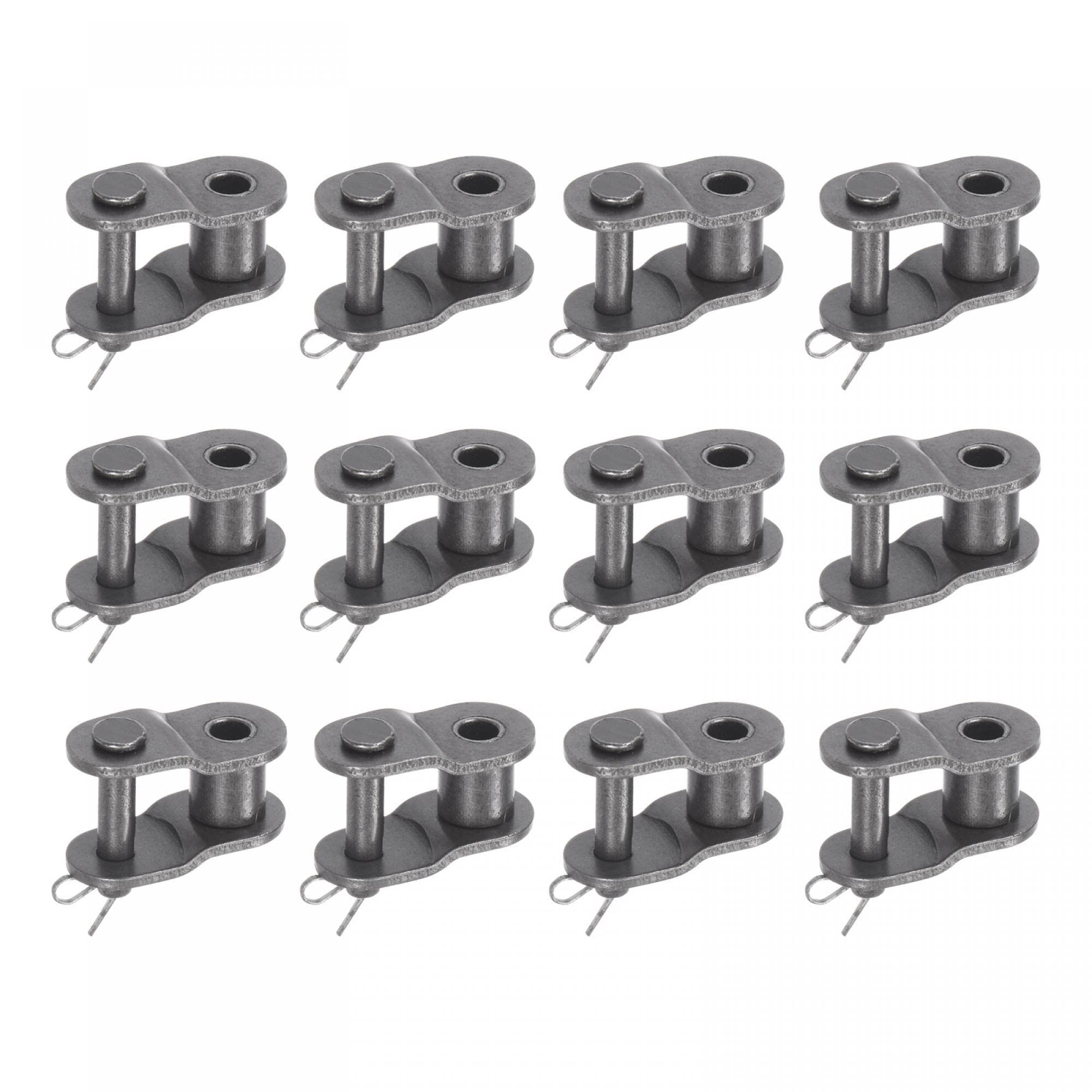 Amazon.com: uxcell 16Pcs #40 Chain Offset Half Link Roller, 1/2" Pitch ...