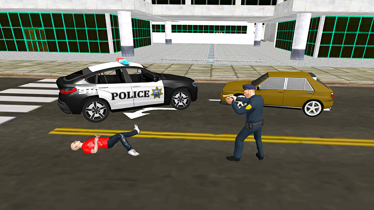 Real Police Car Chase 3D: Gangster Escape and Cop Driving Game - App on ...