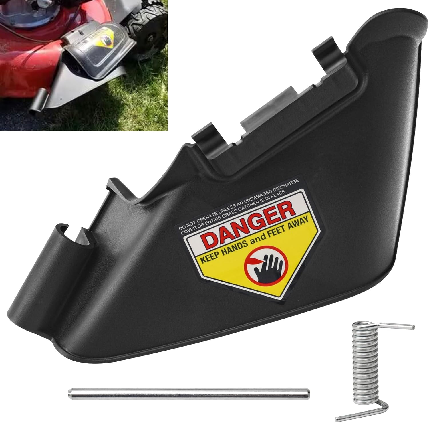 Amazon.com : FancyTark 7800923 703376 Mower Side Discharge Chute ...