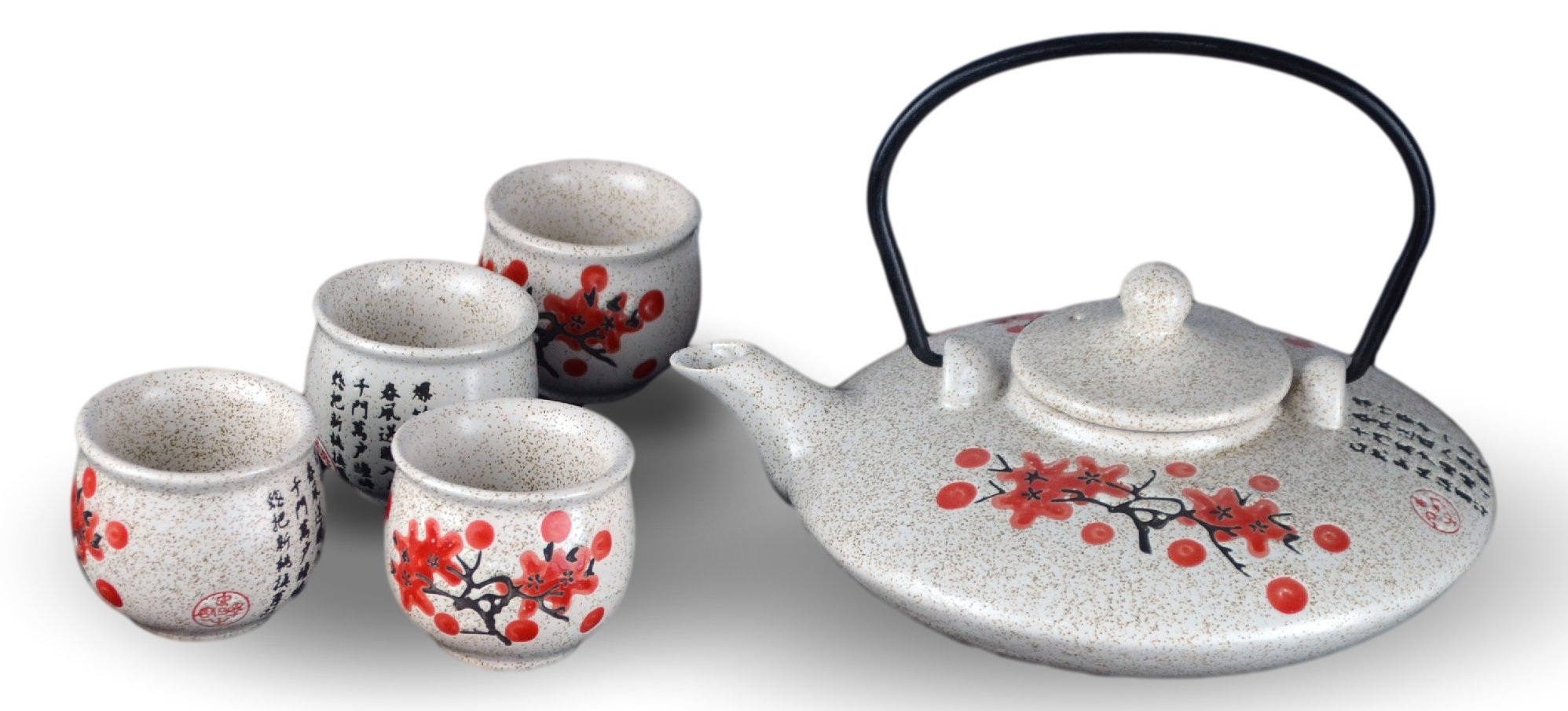 Cherry Blossom Japanese Tea Set